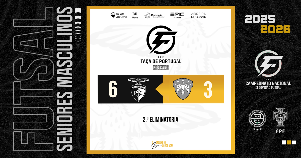 Portimonense vence e segue em frente na Taça de Portugal